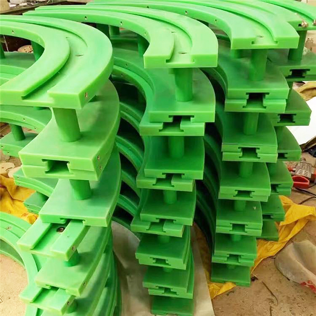 Polymer Polyethylene Chain Guide Rail T-type Linear Slide Rail Concave ...
