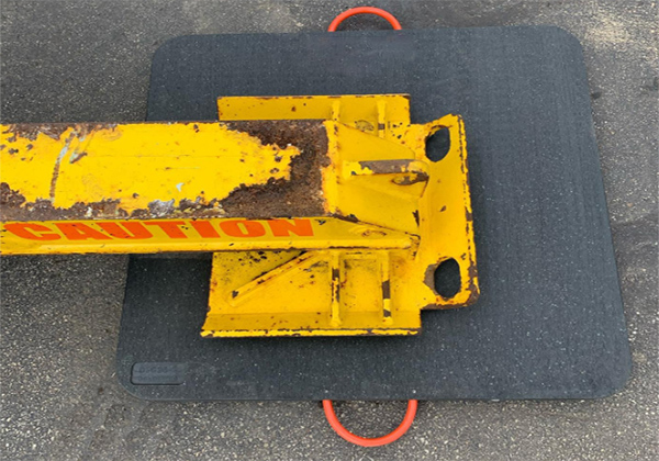 Circular Outrigger pads Square Crane Plate Jack blocks - Shandong ...