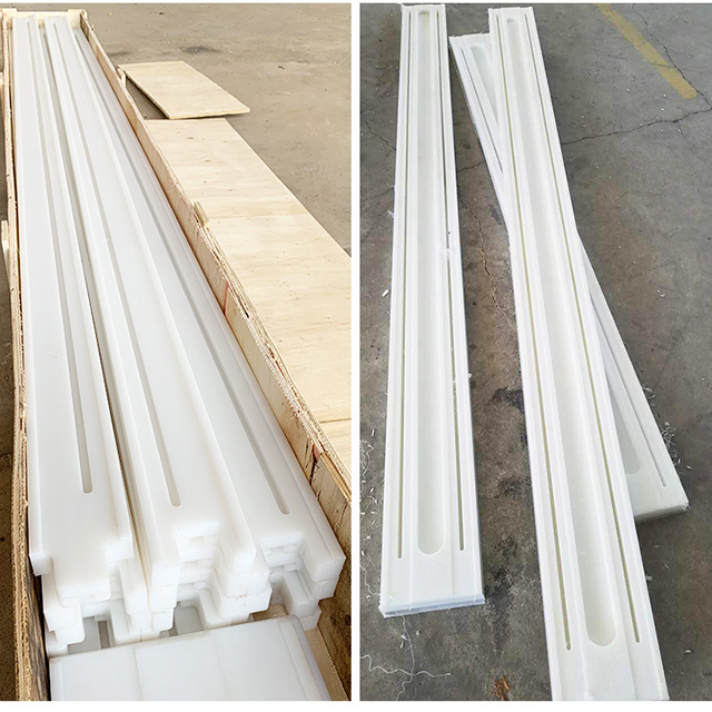 PE Guide Rail HDPE Plastic Chain Guide Wear Strips for Conveyor Belt - Buy Polyethylene Sheet ...
